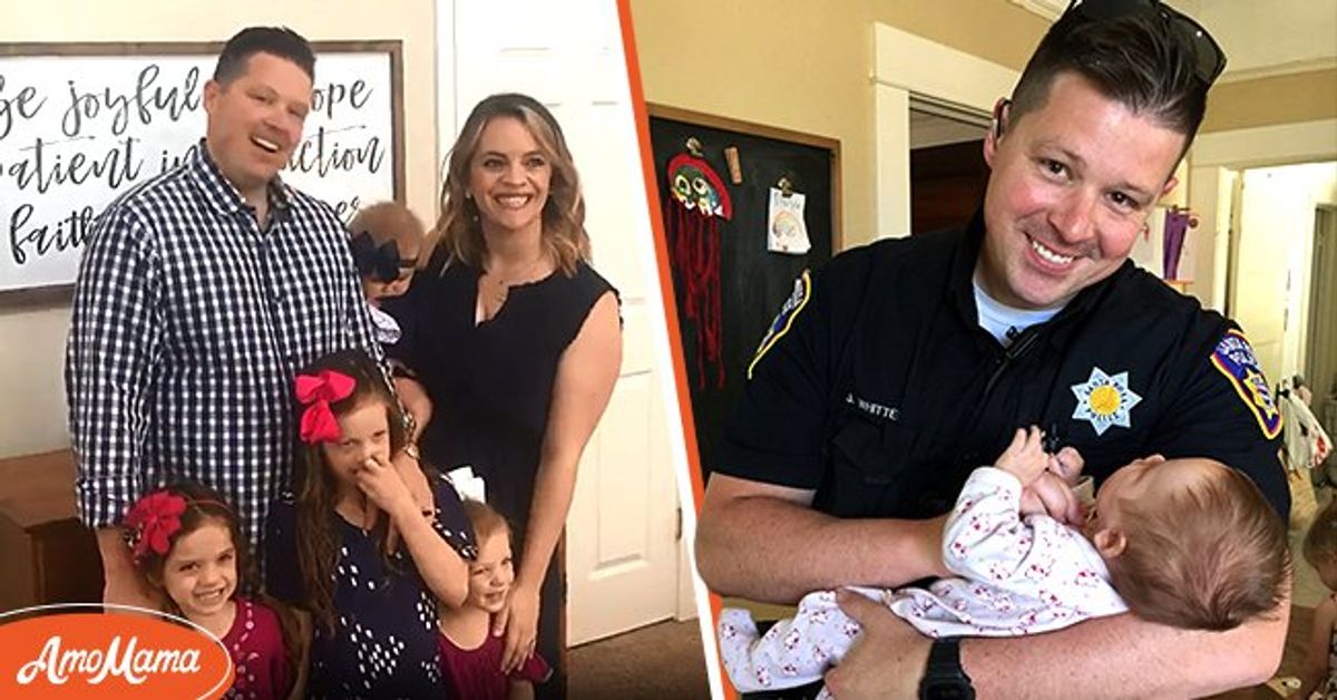 'Her Smile Is the Best Thing': Cop Adopts Baby of a Homeless Woman He ...