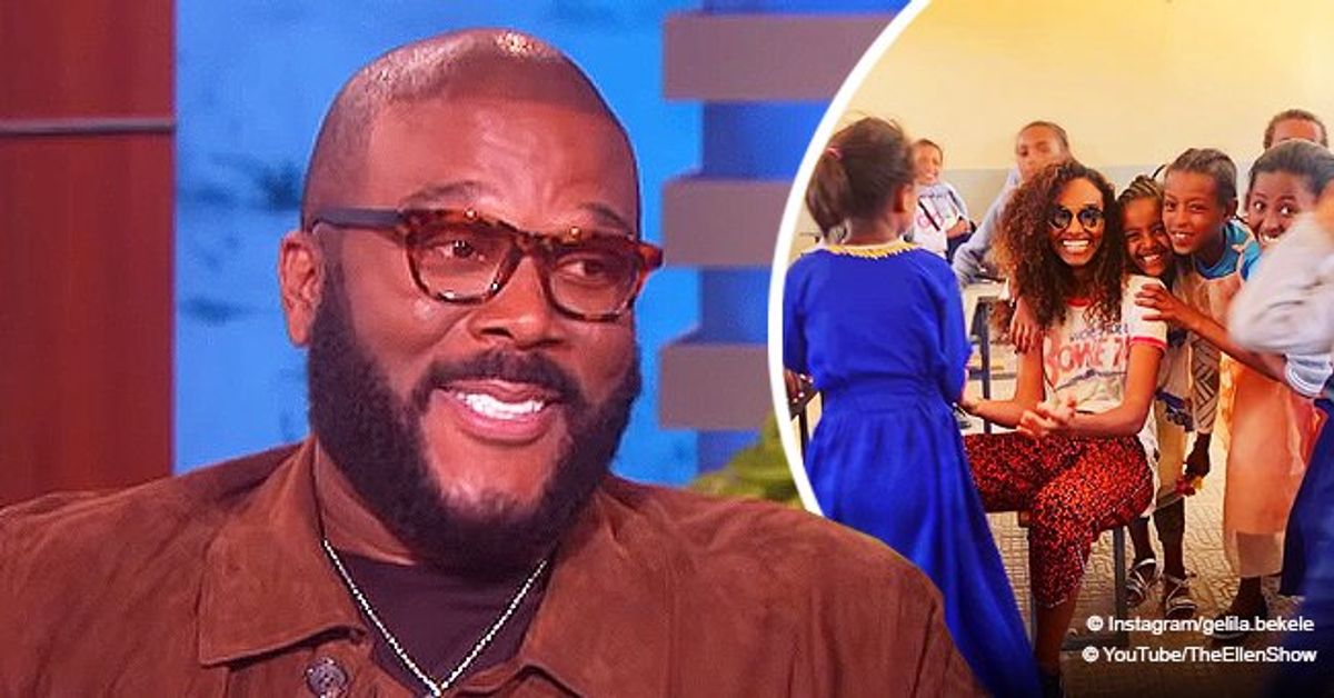 Tyler Perry's Girlfriend Gelila Bekele Spends Time with Adorable School ...