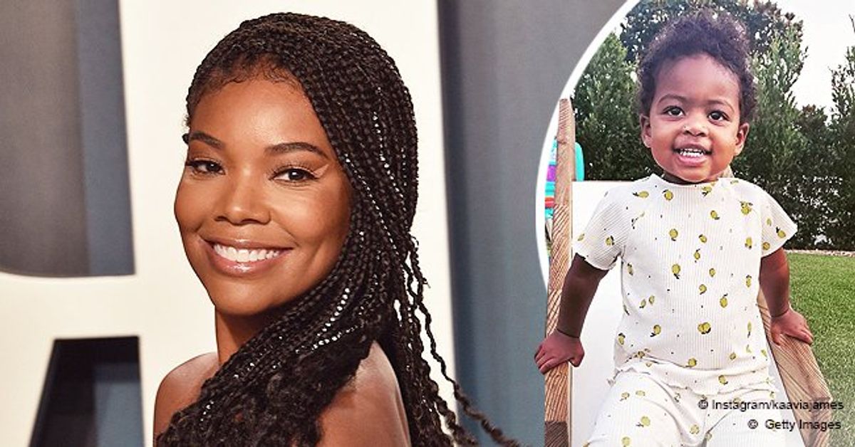 Gabrielle Union's Daughter Kaavia Looks Super-cute in Red Outfit and ...