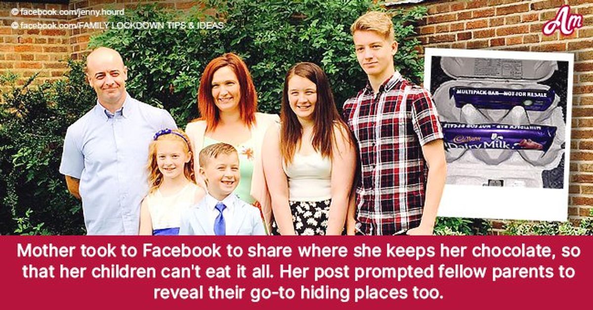 Mom Shares Great Idea for Hiding Chocolate from Her Kids & Users Also ...