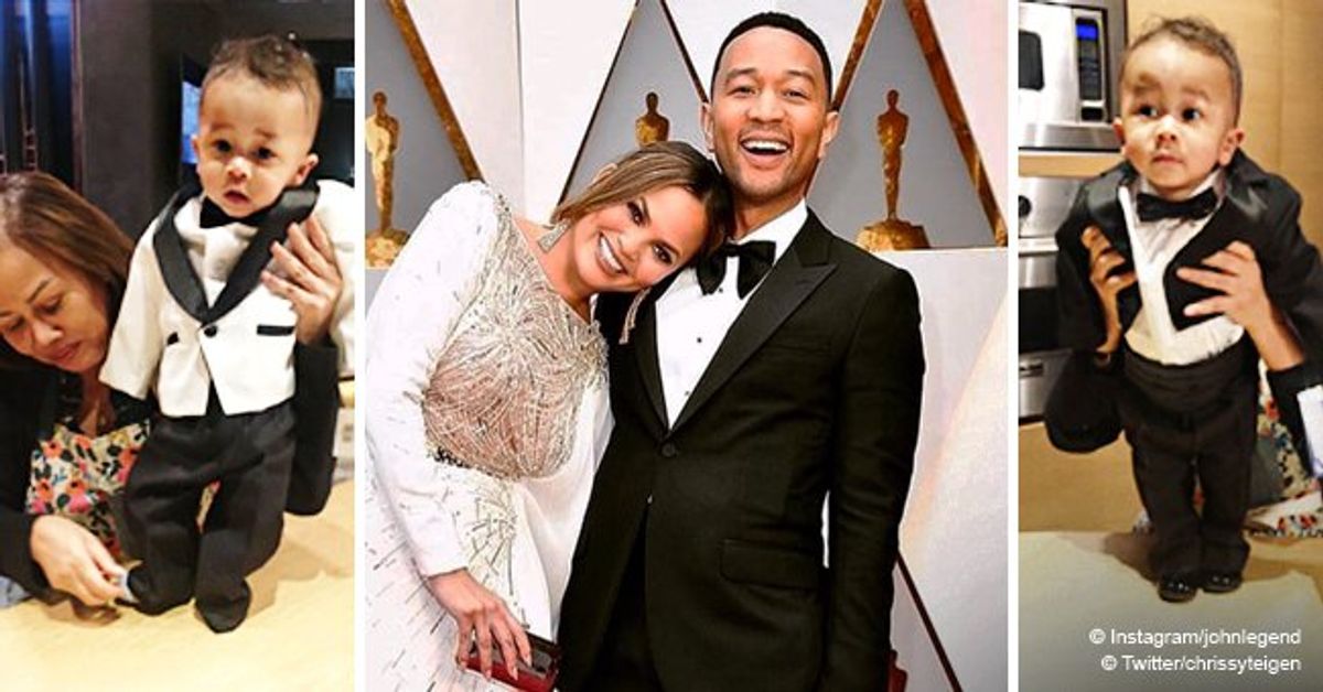 Chrissy Teigen prepares son for dad John Legend's party and can't ...