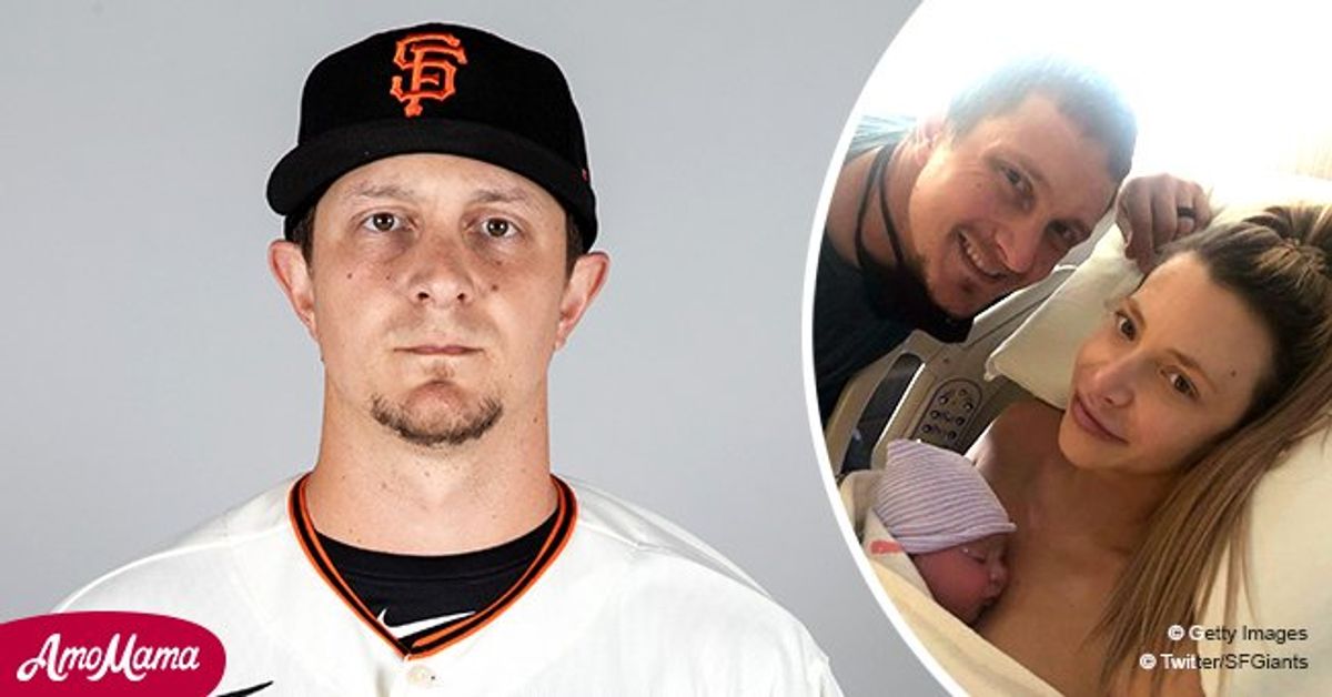 Alex Dickerson of the San Francisco Giants and His Wife Jennifer ...