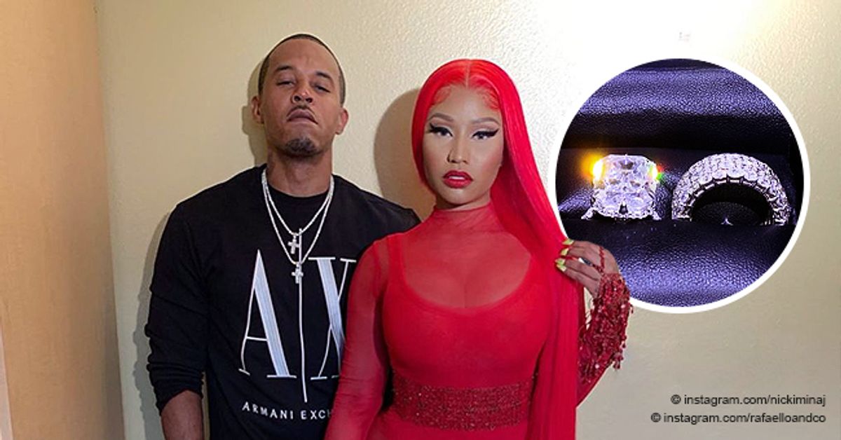 Nicki Minaj Shows off Huge Wedding Ring Allegedly Worth $1.1M That Was ...