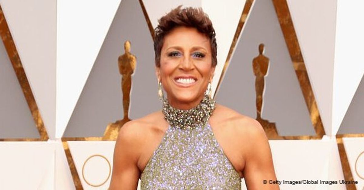 Robin Roberts introduces the youngest member of her family as she ...