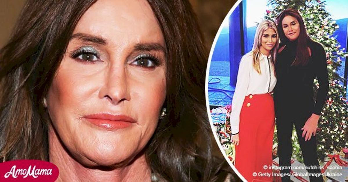 Caitlyn Jenner poses under 11ft tree with her partner for their first ...
