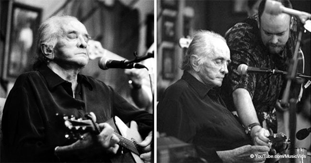 Remember Johnny Cash giving a final public performance just two months ...