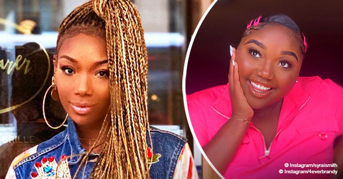 Brandy's Teen Daughter Sy'rai Looks Just like Mom in Pink Top & Her ...
