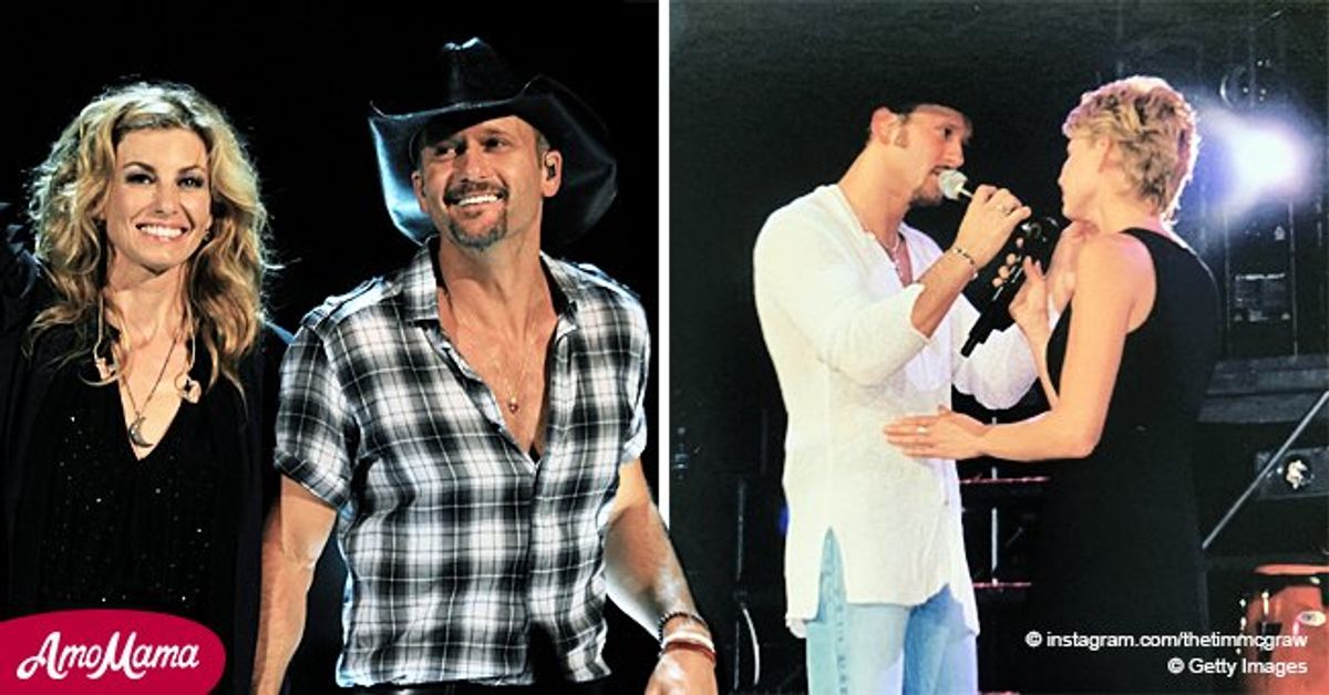 See Tim McGraw's Rare Throwback Photo with His Wife Faith Hill from ...