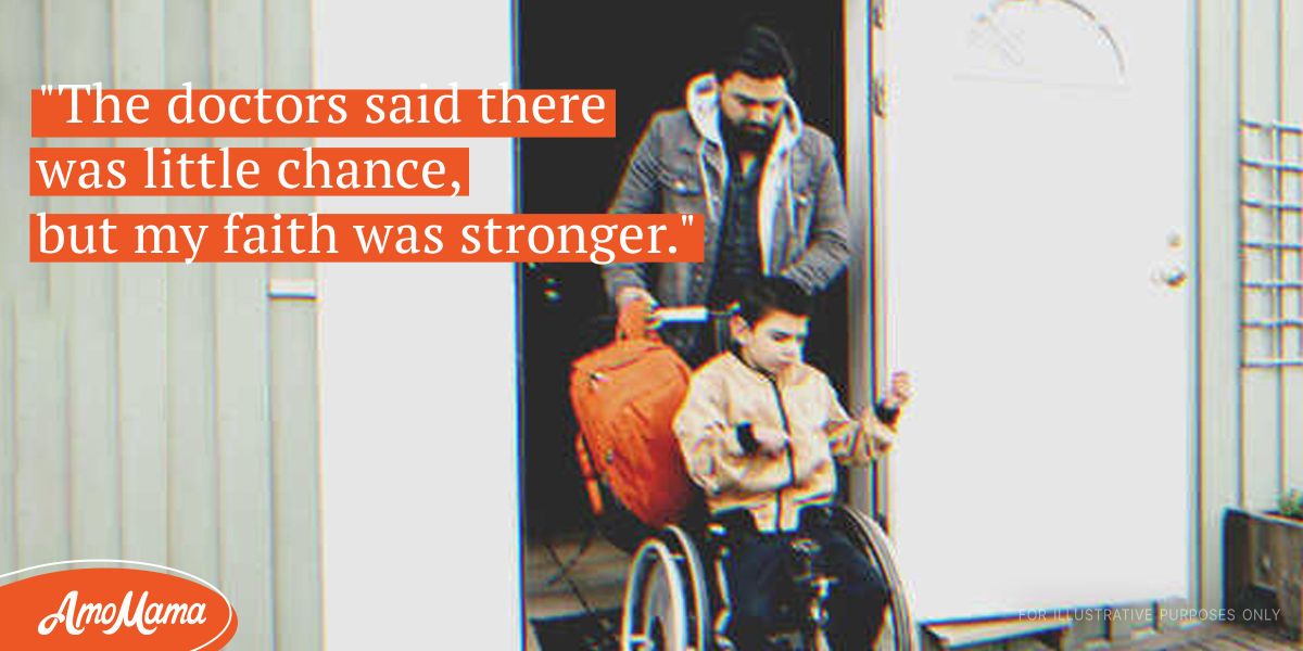 Single Dad Works 17 Hours a Day to Give Son Chance to Walk Again ...