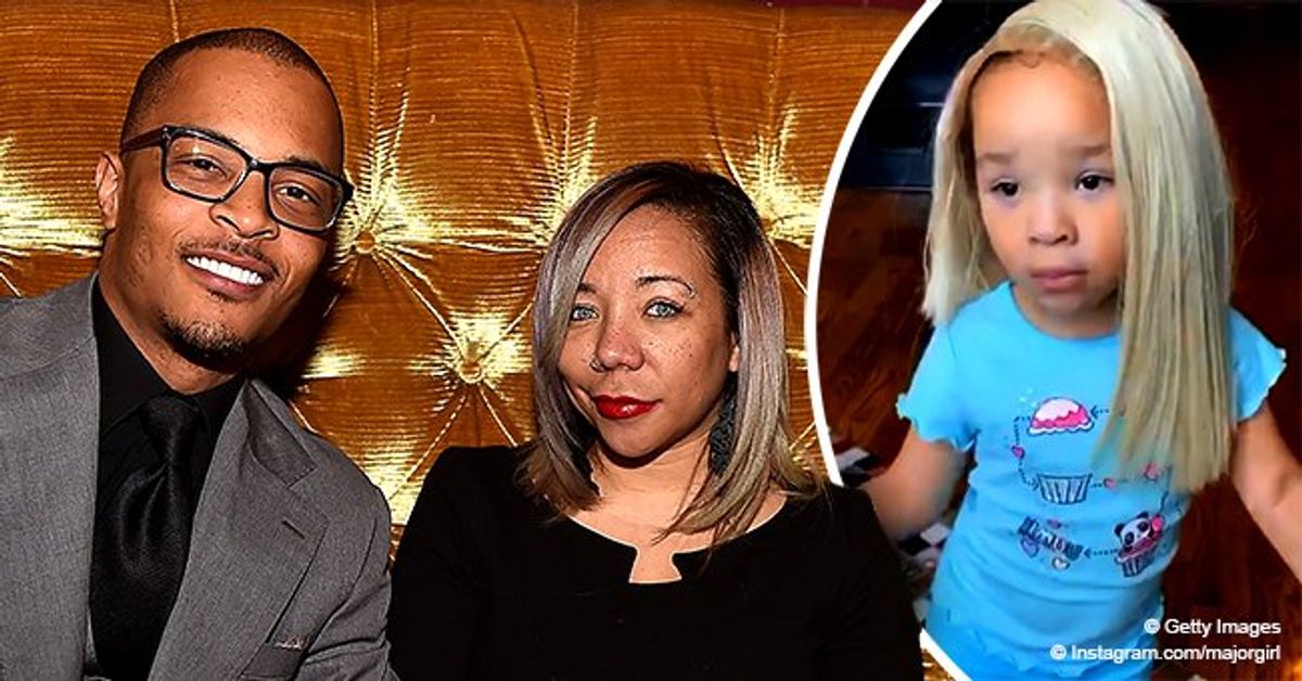 See How TI & Tiny Harris' Daughter Heiress Reacts to Mom Taking a Video ...
