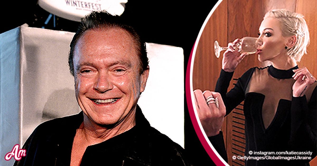 David Cassidy's Daughter Katie Looks Stunning in Black Dress with a ...