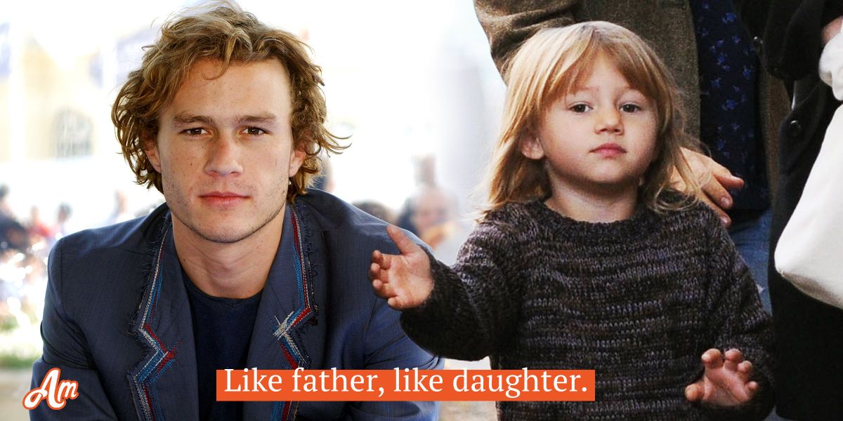 Heath Ledger's Daughter Is His Carbon Copy despite Losing 'Daddy' at 2 ...