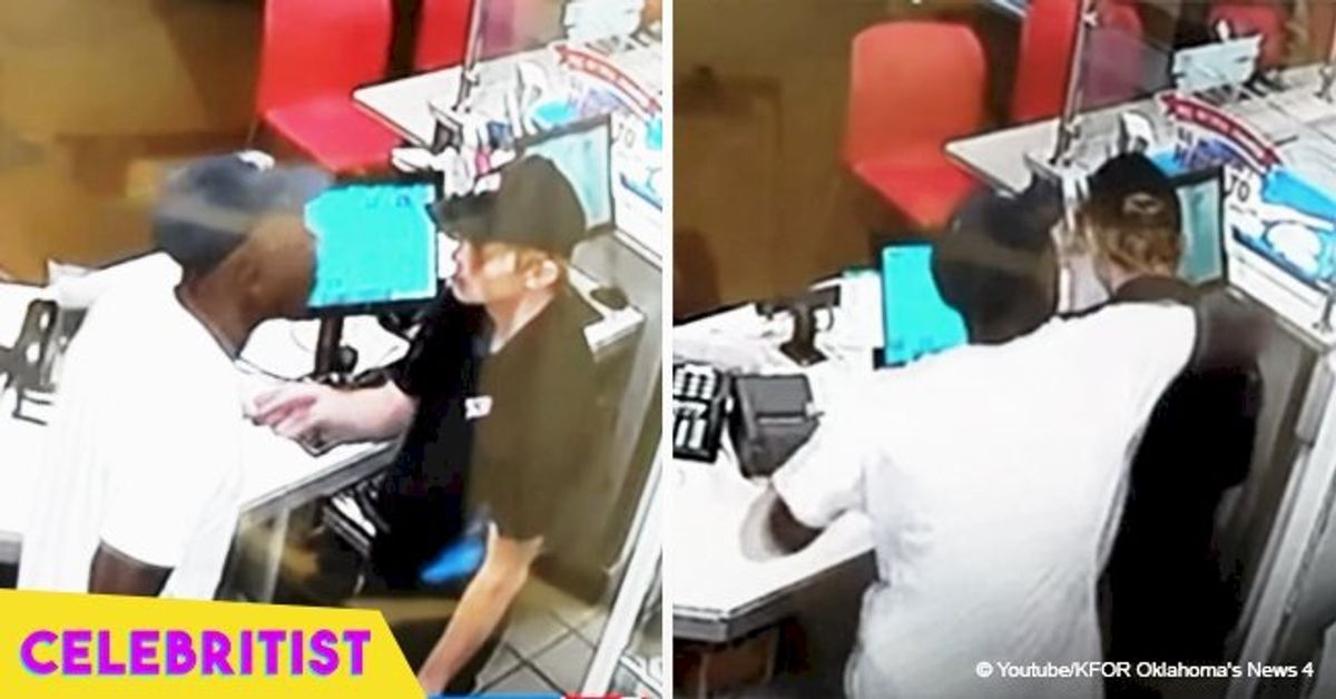 Video shows angry customer putting Domino's store manager into a ...