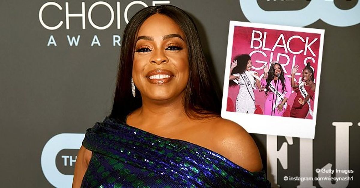Niecy Nash Looks Unforgettable Posing with 2 Beauty Queens in a Pink ...
