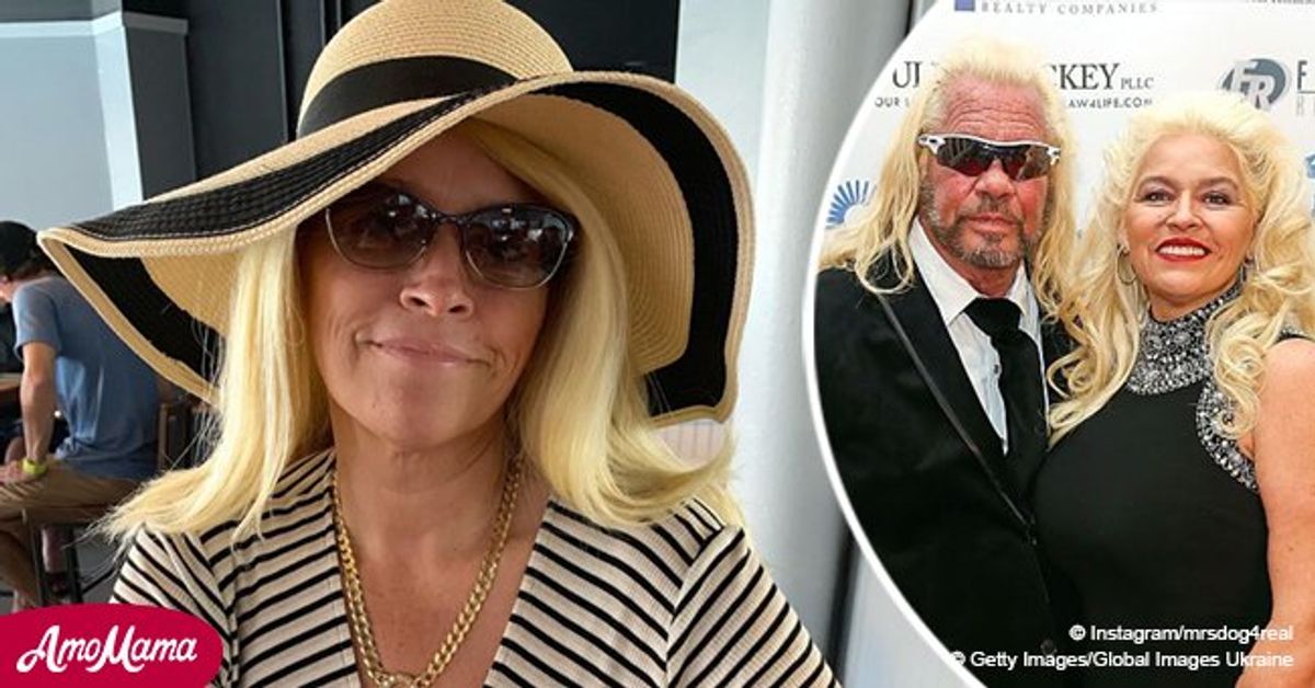 Beth Chapman looks radiant in an oversized hat, smiling despite her ...