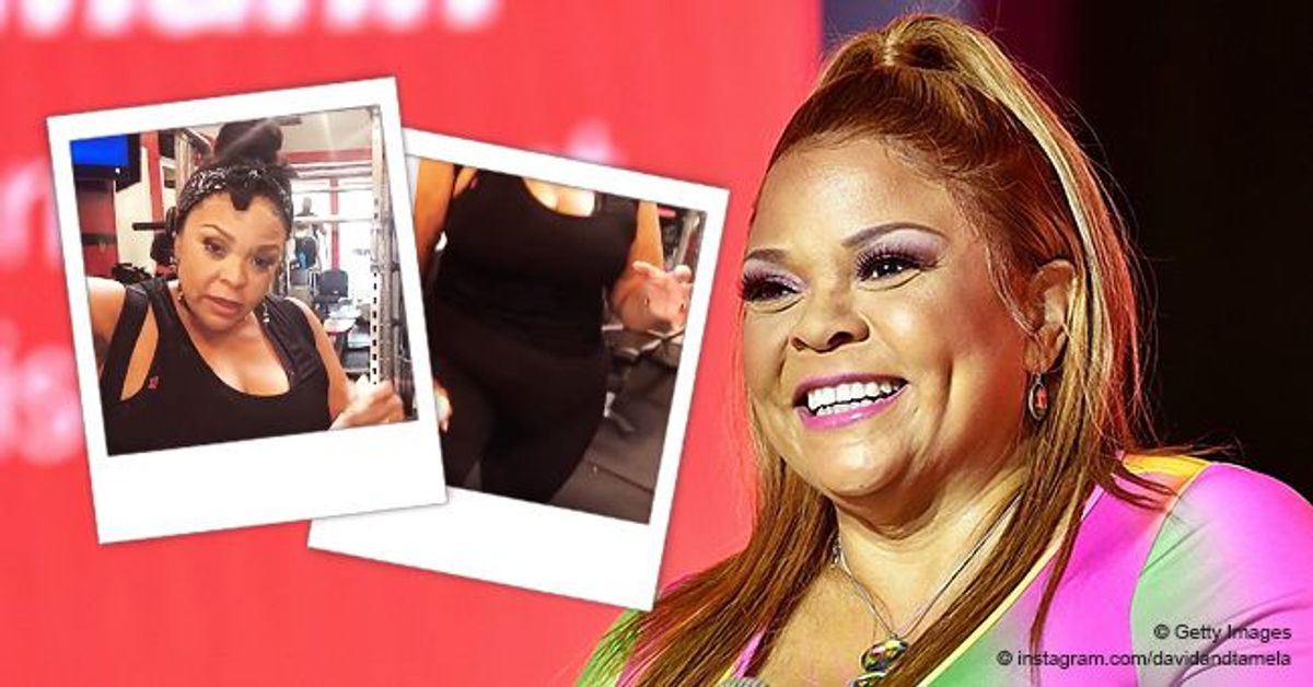 Tamela Mann Reveals She Enjoys Her Workout as She Shows Her Figure in a ...