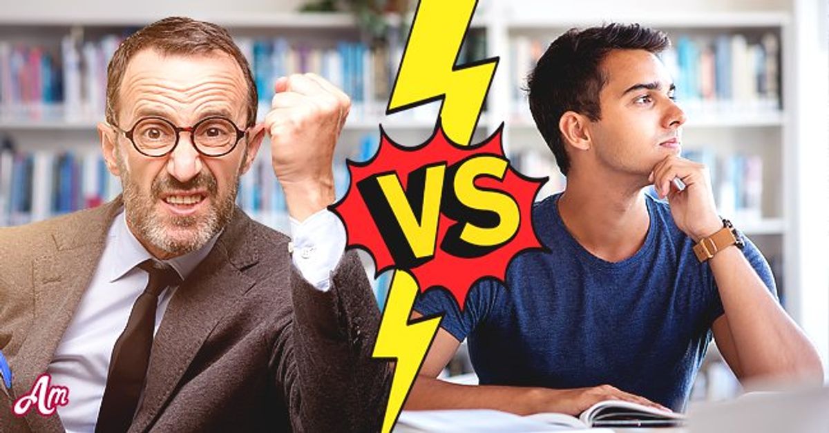 Daily Joke: Clever Student Outsmarted His Strict Professor during an Exam