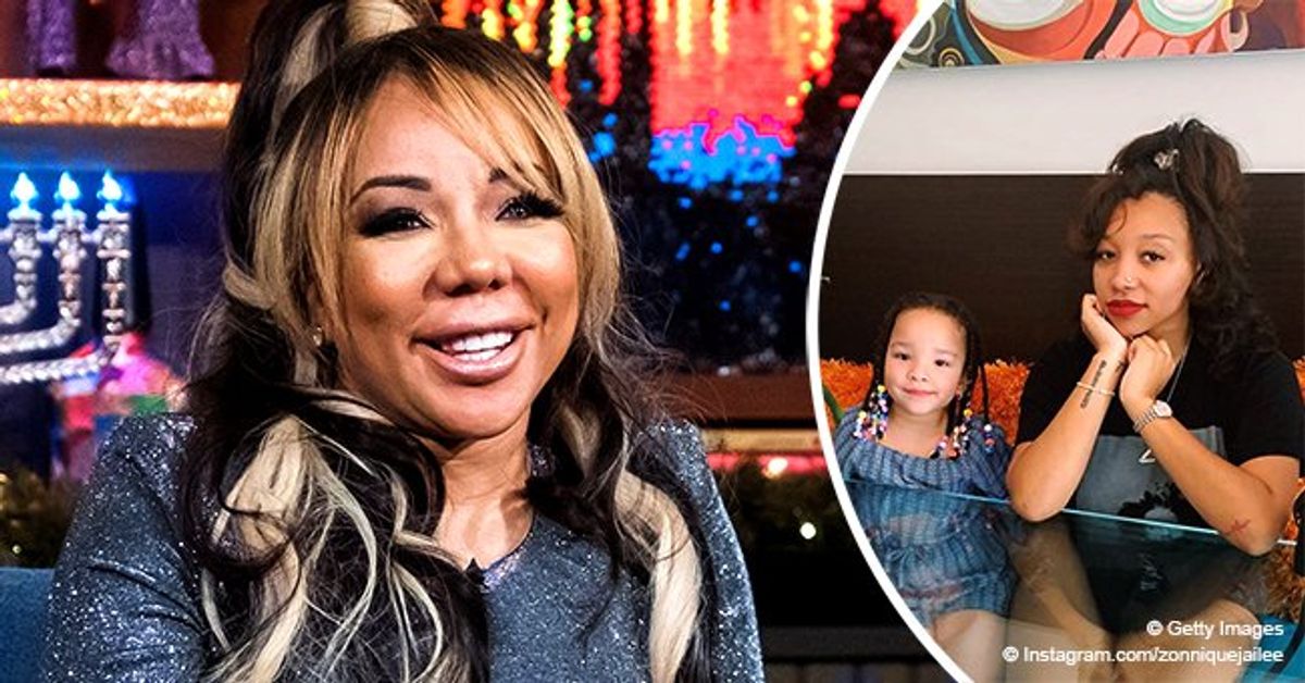 Check Out This Precious Pic as Tiny Harris' Daughter Heiress Photobombs ...