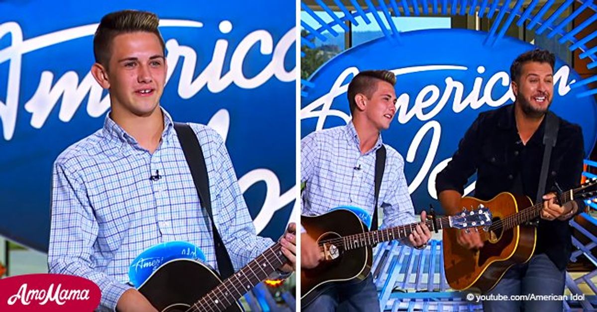 Luke Bryan Breaks into a Tear-Jerking Duet with an 'American Idol ...