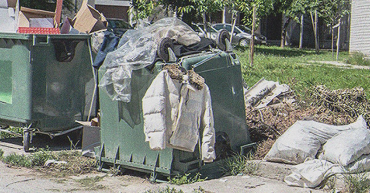 Runaway Twins Search Dumpster for Food, Find Old Jacket with Perfume ...