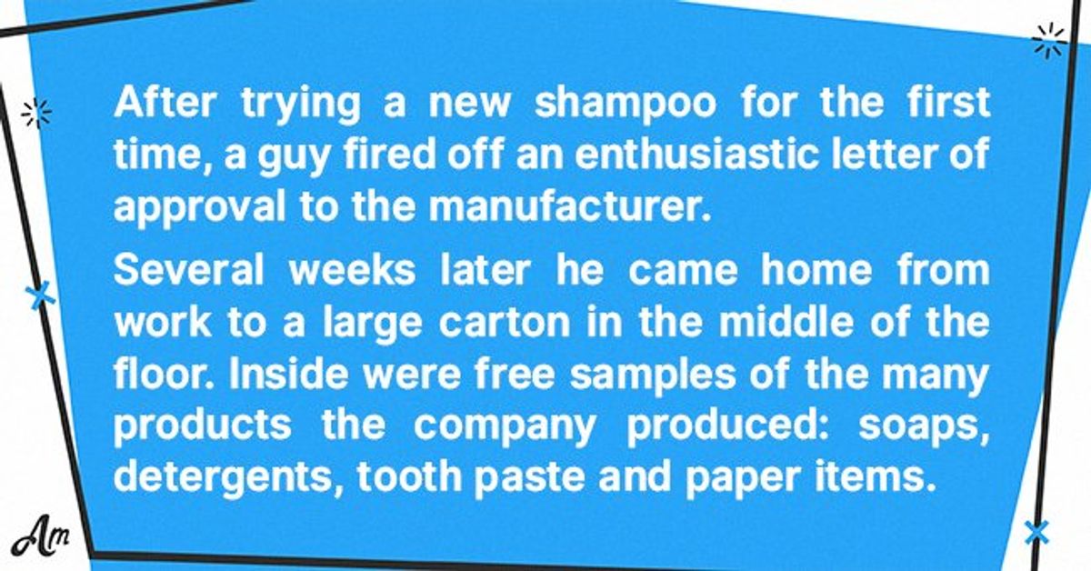 Daily Joke: After Trying New Shampoo, Guy Sends Letter of Approval to ...