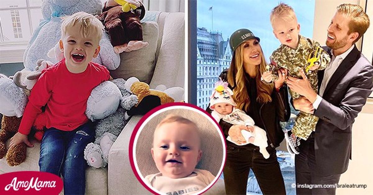 Lara Trump Shares Cute Video and Photo with Her Children during the ...