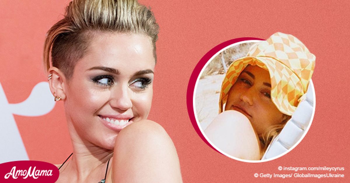 Miley Cyrus Is ‘Ready to Party’ as She Sunbathes without Clothes in a ...