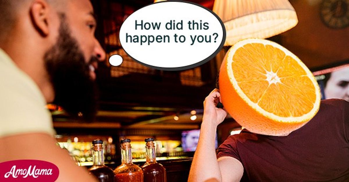 Daily Joke: Man Asks Another Guy Why He Has a Big Orange Head
