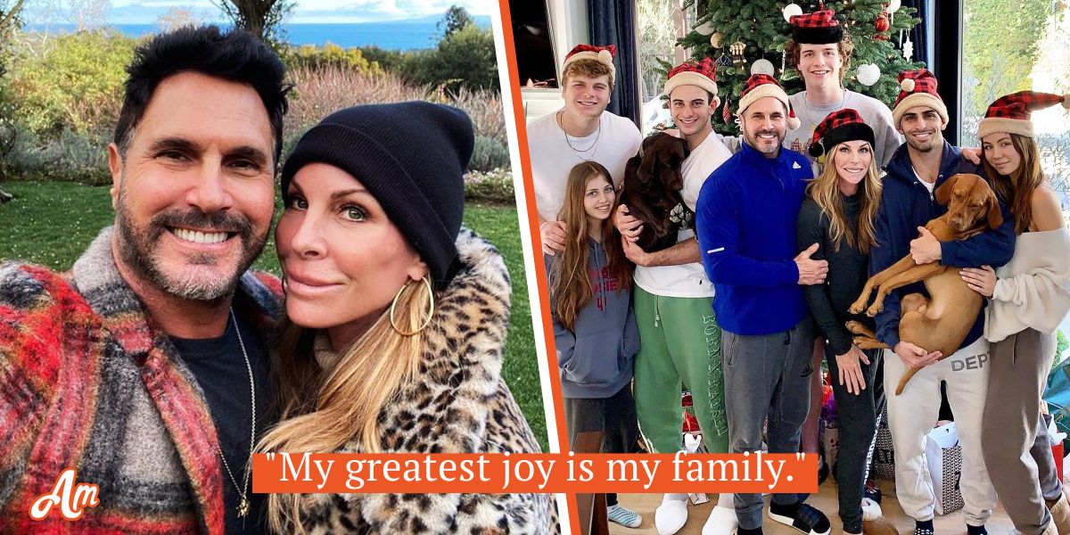 Don Diamont Is a Doting Husband & Dad of 7 Boys after Raising Late ...