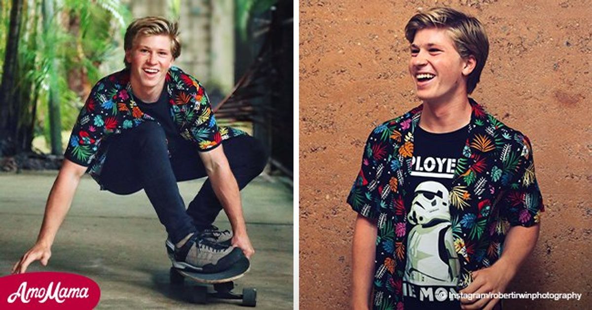 Robert Irwin Looks So Grown-up Wearing a Colorful Shirt in These Latest ...