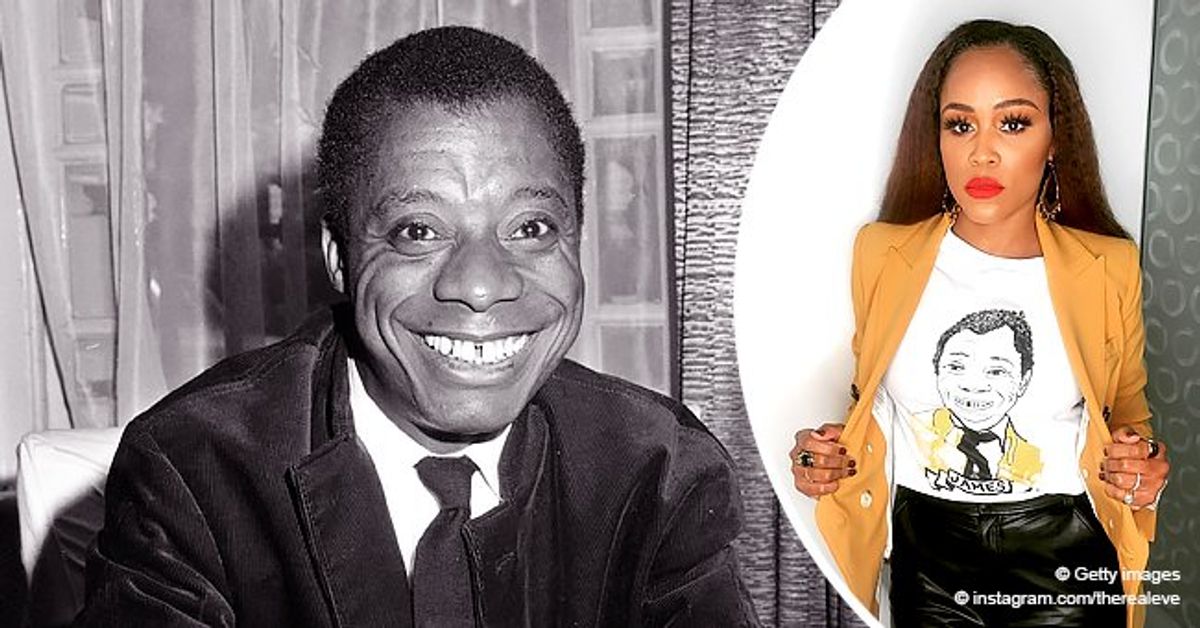 Rapper Eve Looks Gorgeous Posing in a Special T-Shirt with a Sketch of ...