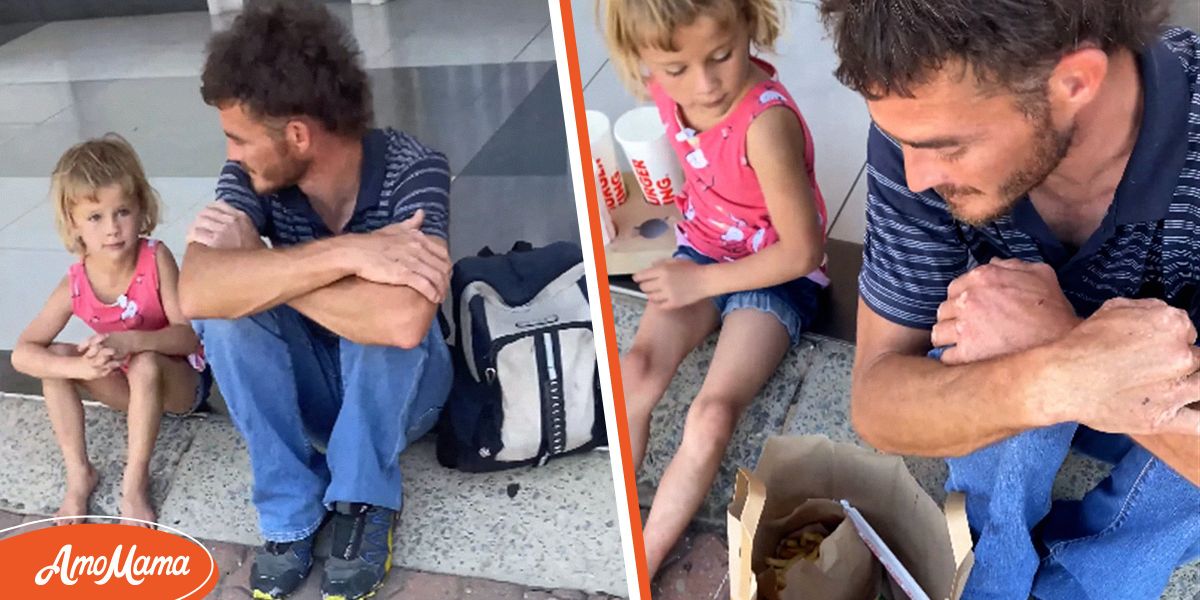 Poor Dad & Daughter Have Nothing to Eat, Stranger Surprises Them with ...