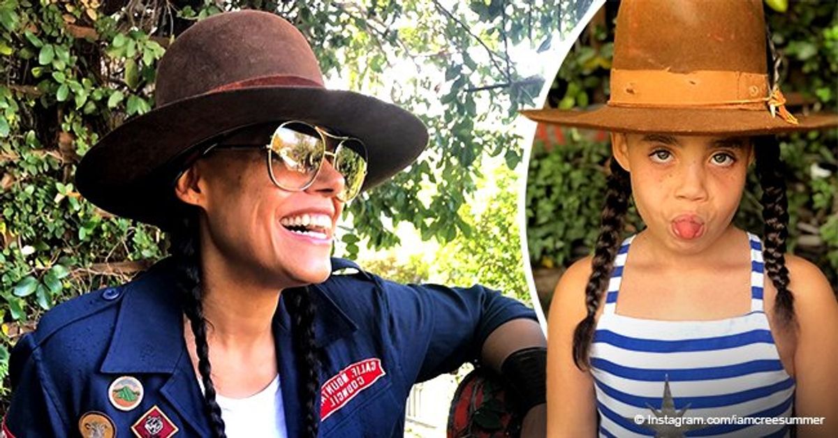 Cree Summer Celebrated Daughter Hero Peregrine's 9th Birthday With a ...