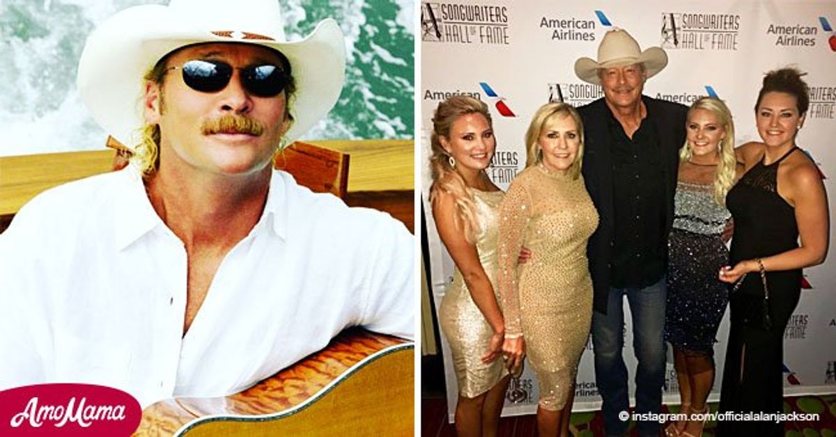 Alan Jackson is a proud father of three gorgeous daughter - meet all of ...