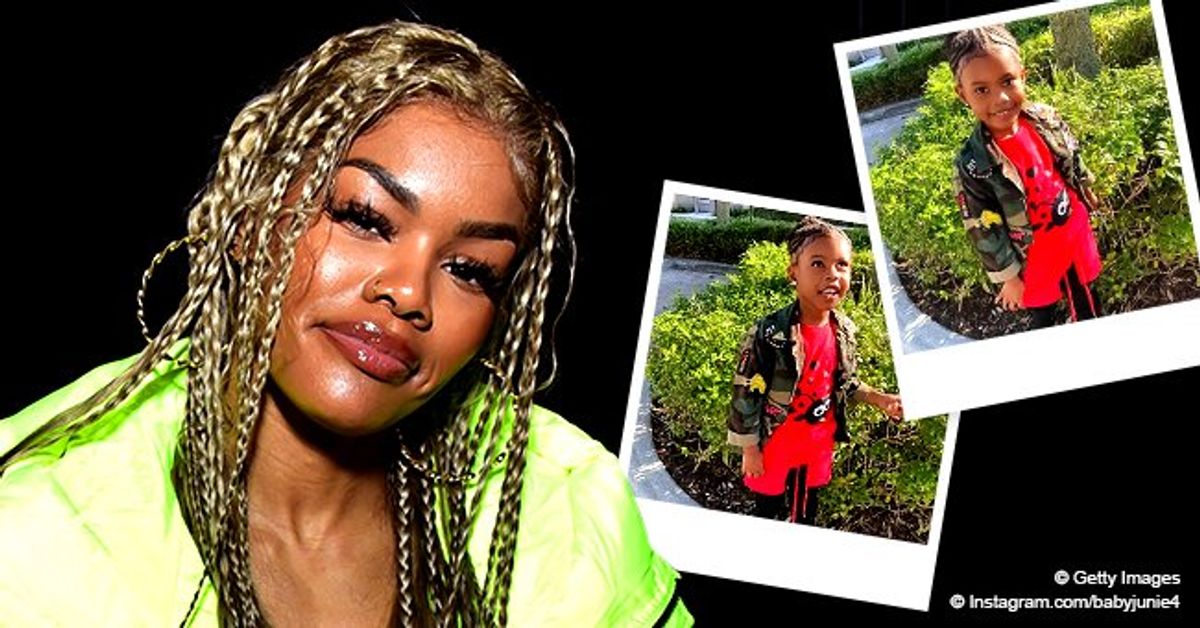 Teyana Taylor's Daughter Junie Is Full of Charm in Pink Outfit & Camo ...