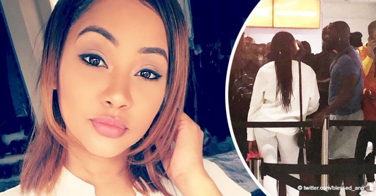 Woman catches thieving ex-boyfriend with new girlfriend at airport and ...