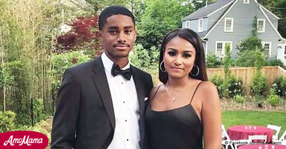 Sasha Obama Heads off to Prom in a Black Slit Dress (Photos)