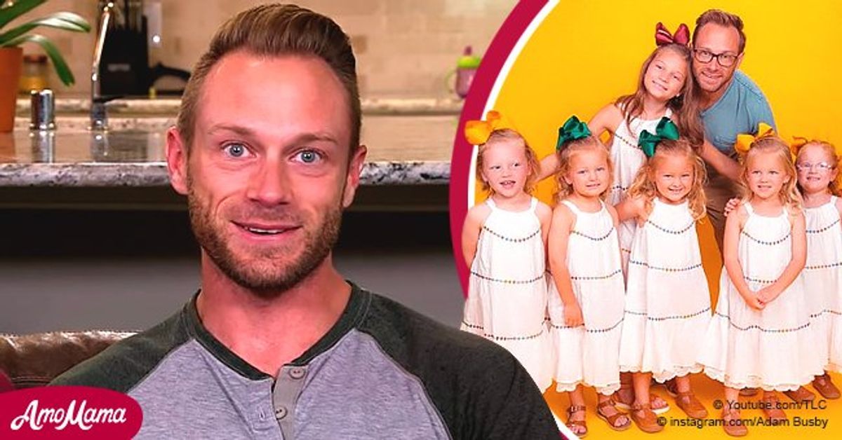 Adam Busby from 'Outdaughtered' Poses with His 6 Girls Dressed in ...