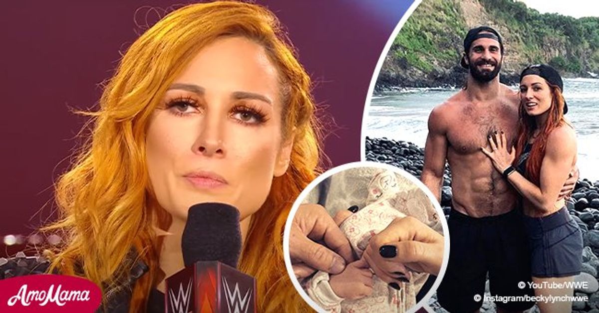 WWE Star Becky Lynch, 33, Welcomes 1st Child with Fiancé Seth Rollins ...