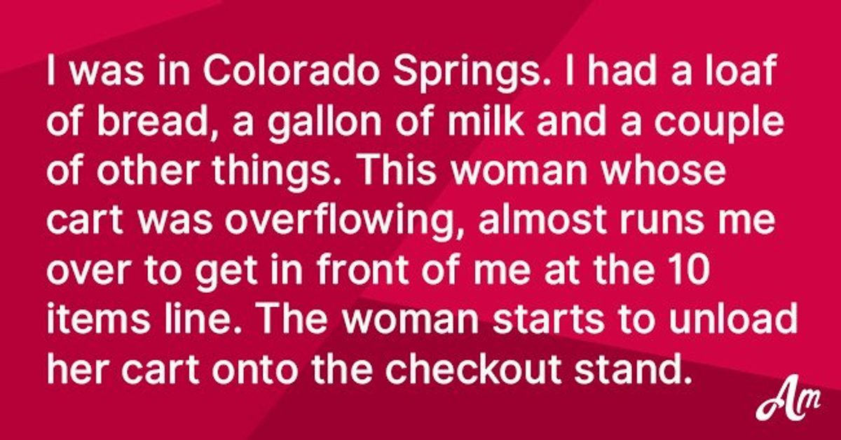 Joke: Customer Gets into the ‘Express Lane’ with Too Many Items