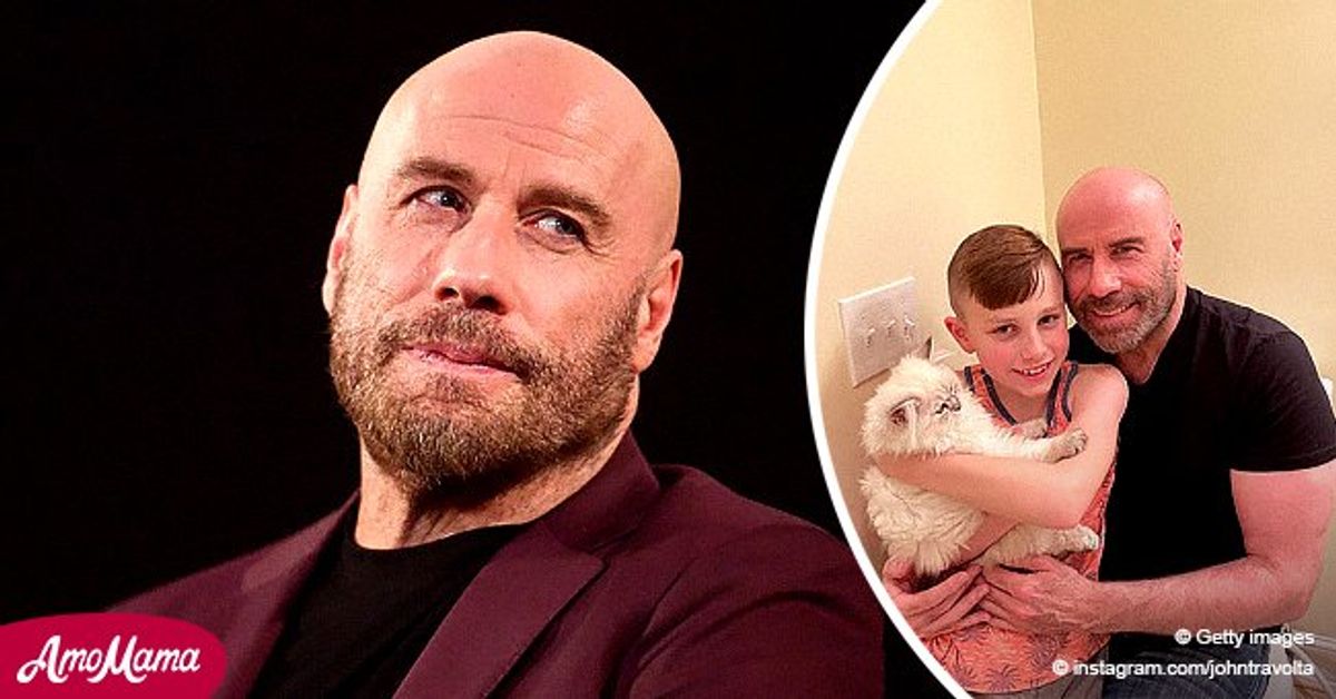 John Travolta Posts Rare Photo with Happy Son Ben after a Tragic Year ...