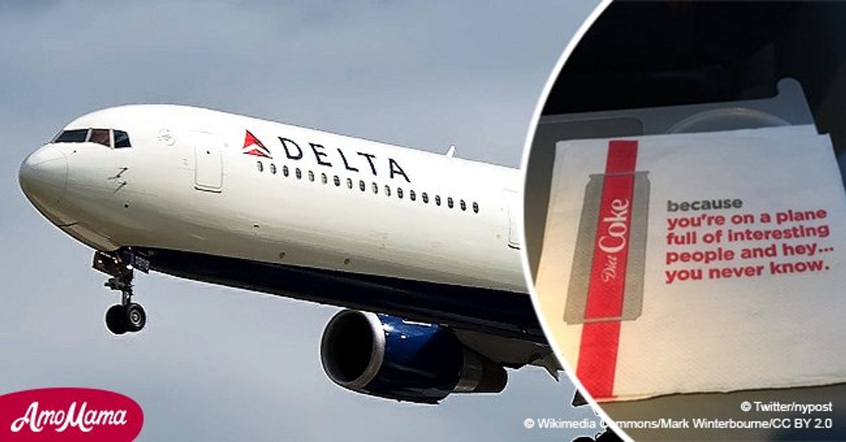 Delta's new Coke napkin slogans spark outrage: 'Give it to your plane ...