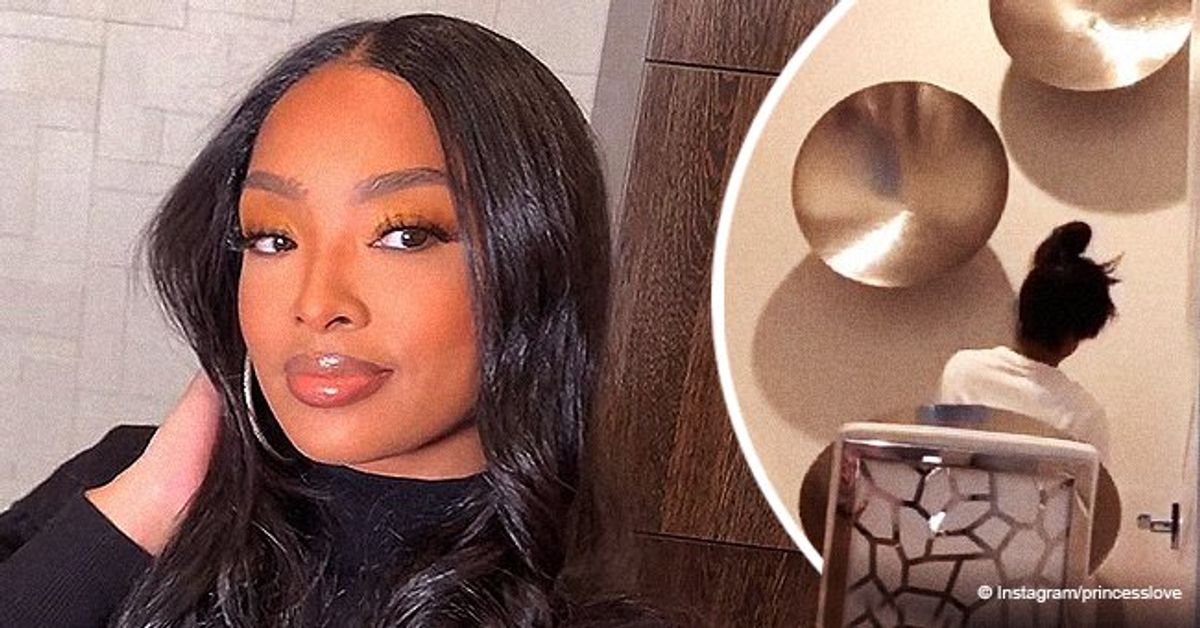 Princess Love Finds a Creative Way to Decorate Her Bathroom in a New ...