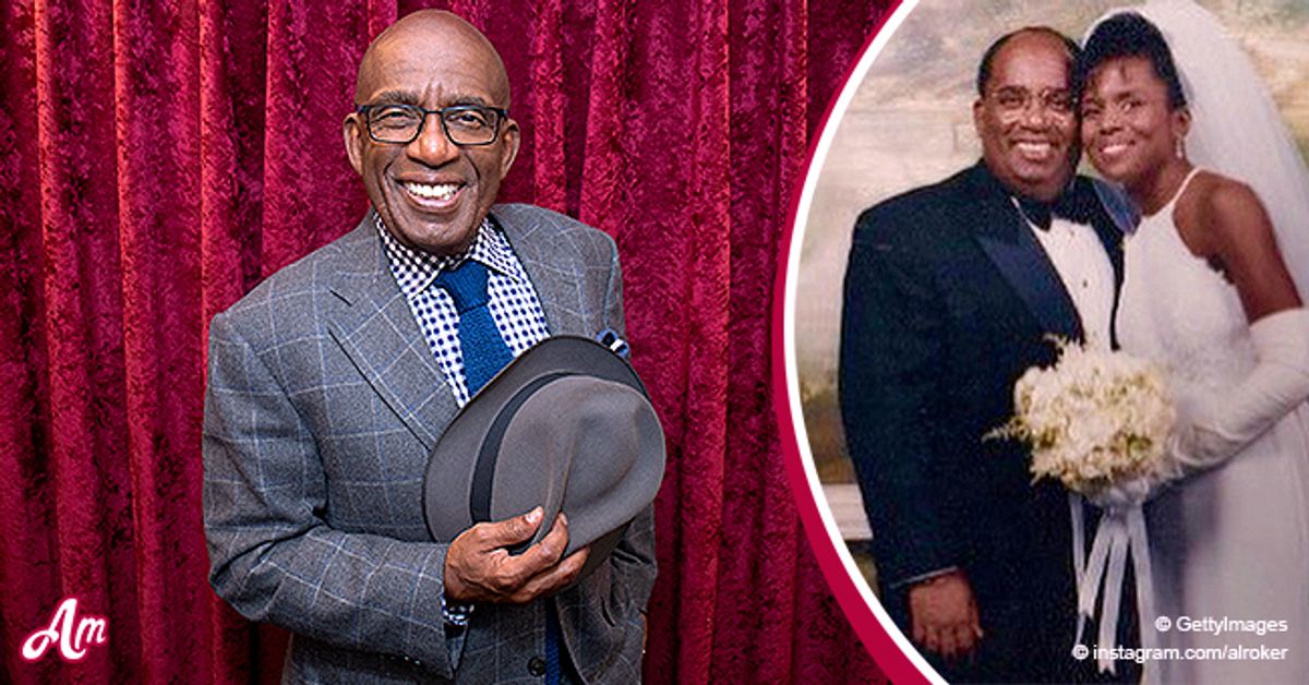 Al Roker Cut the Wedding Cake with His Wife in Rare Photos to Celebrate ...