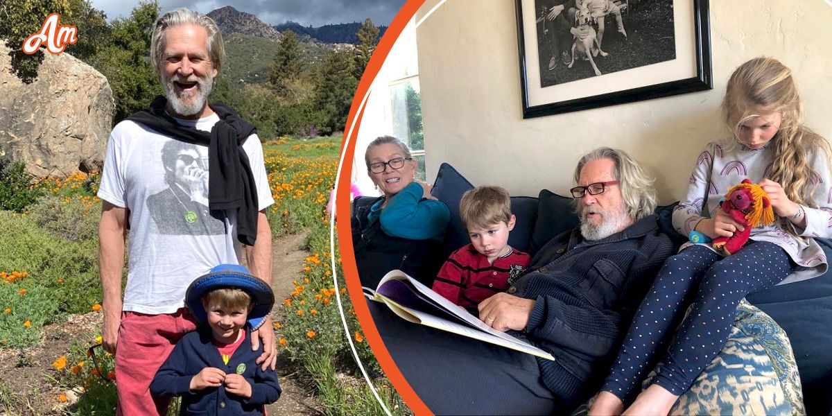 Jeff Bridges' Grandkids Call Him 'Dude-Pa' & 'Dudie' — He Plays Guitar ...