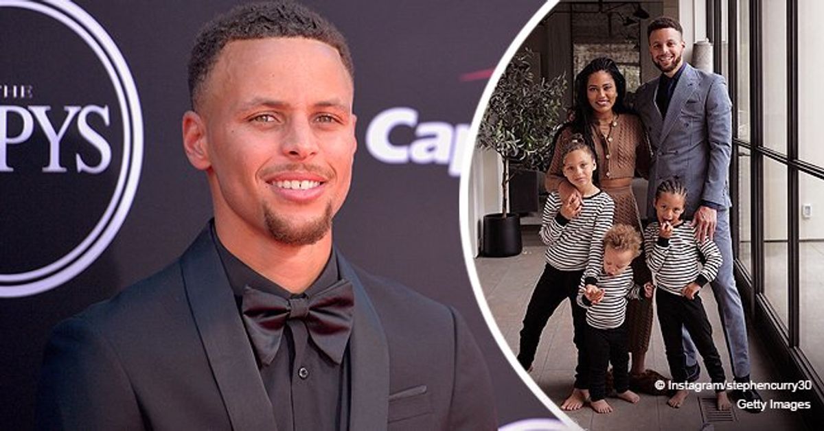 Stephen Curry & Wife Ayesha Celebrate Easter with 3 Kids in Matching ...