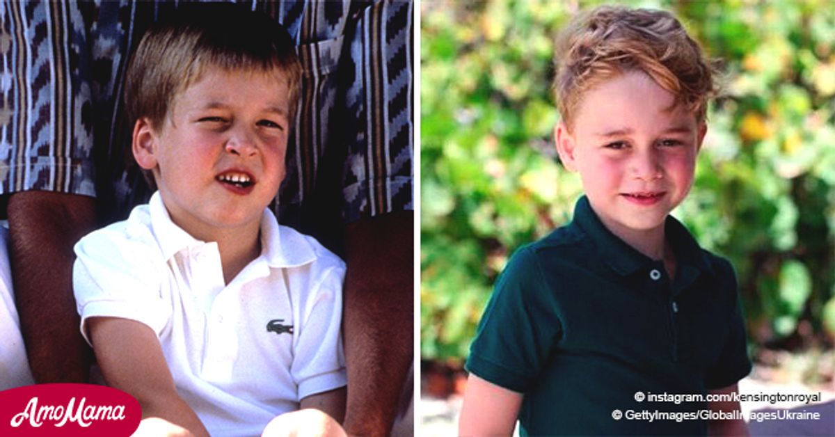 Prince George & Dad Prince William Share a Striking Resemblance in His ...