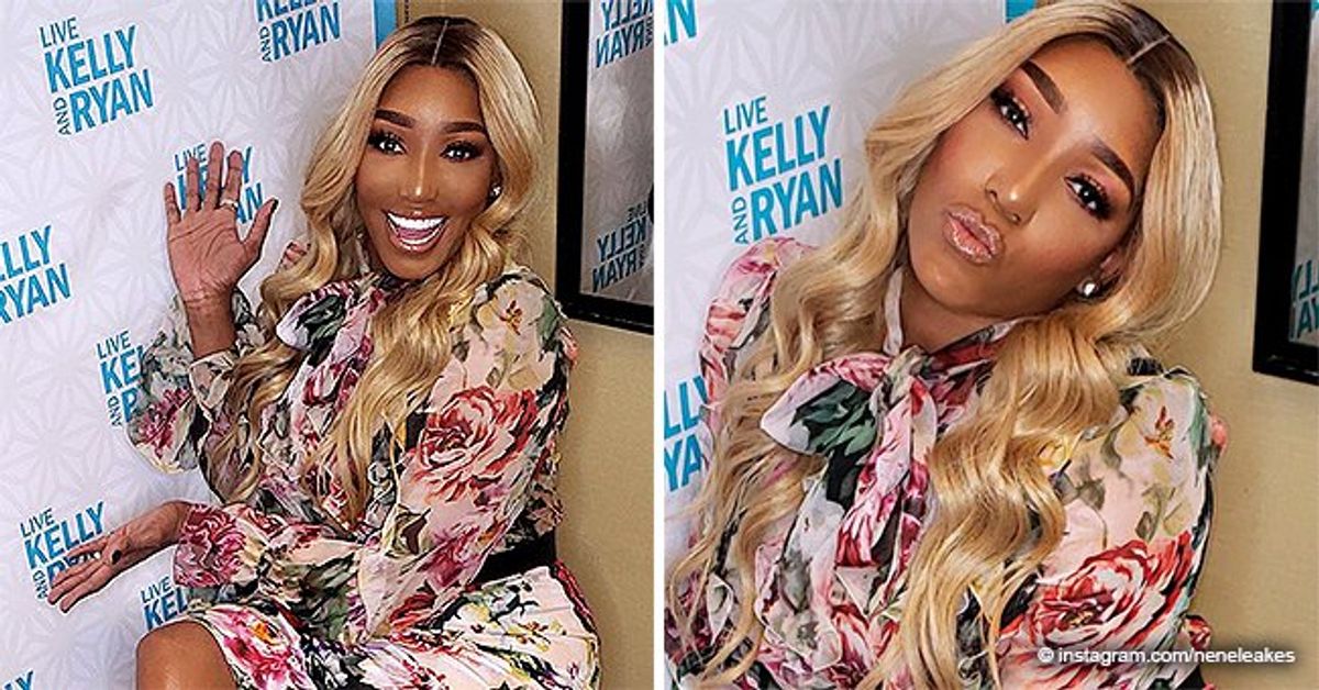 NeNe Leakes from RHOA Flashes Wide Smile in Her Floral Look during ...