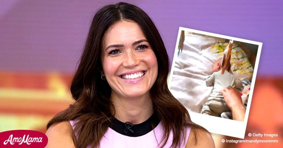 Mandy Moore Marks Her Baby August's 1-Month Birthday by Sharing a Photo ...