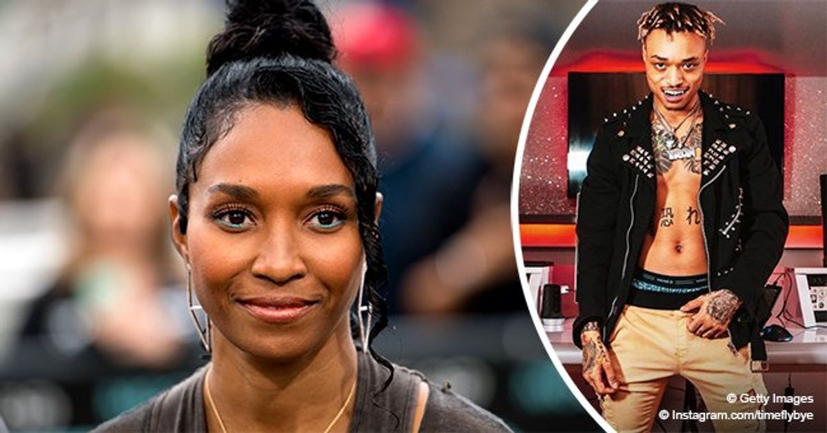 TLC's Chilli's Son Tron Austin Shows off Abs and Tattoos to Celebrate ...